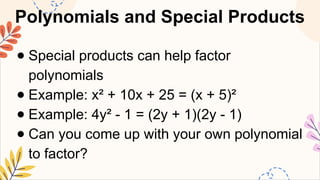 MATHEMATICS8 Q1 7. use special product patterns to multiply binomials.pptx