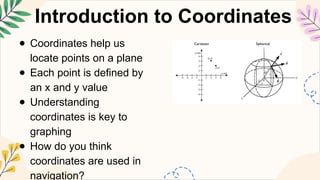 MATHEMATICS8 Q2 1. illustarate and describe the Cartesian coordinate ...