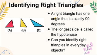 MATHEMATICS8 Q2 10. apply the Pythagorean Theorem in finding the ...