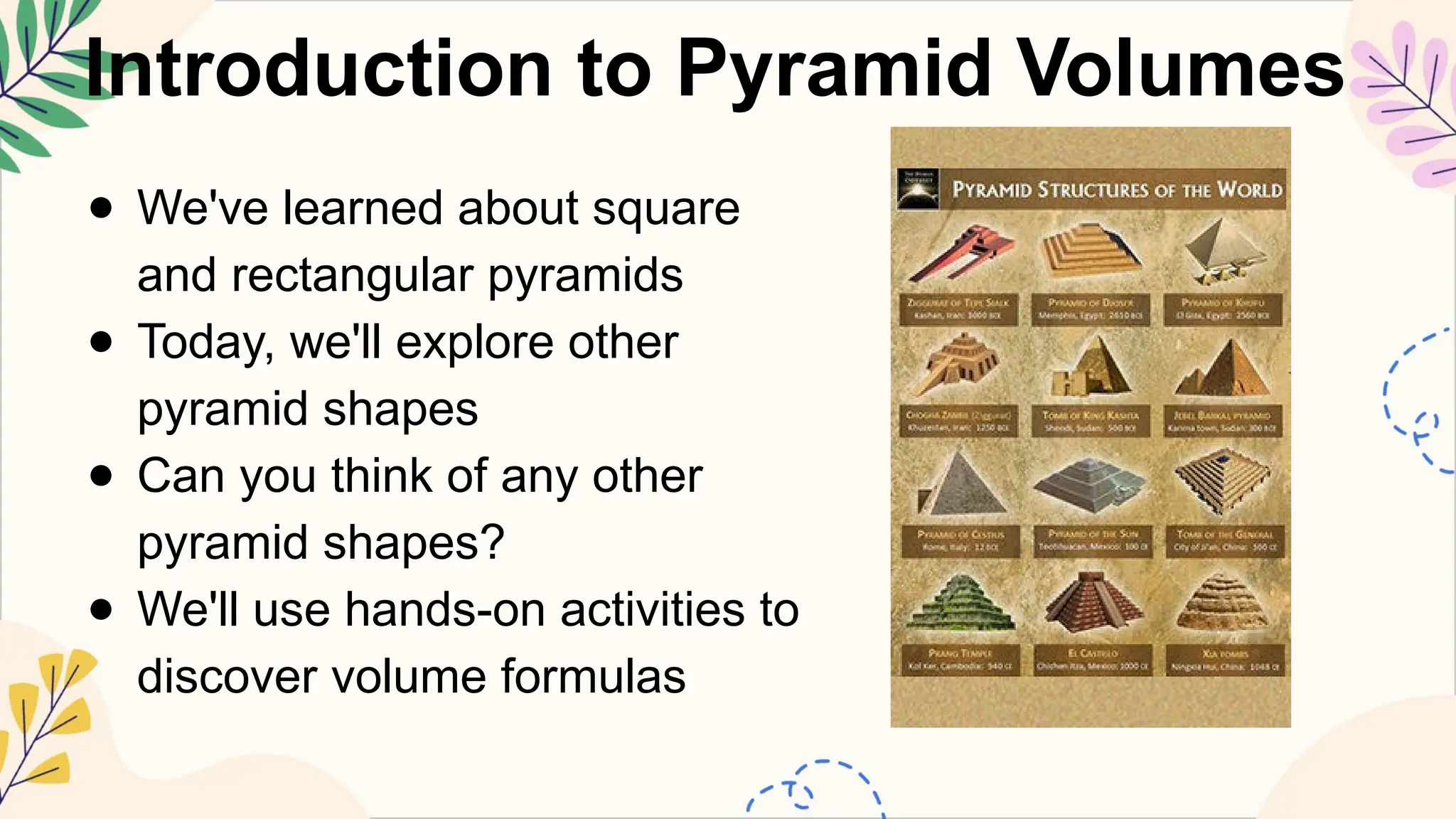 MATHEMATICS8 Q2 4. explore inductively the volume of pyramids other than square.pptx