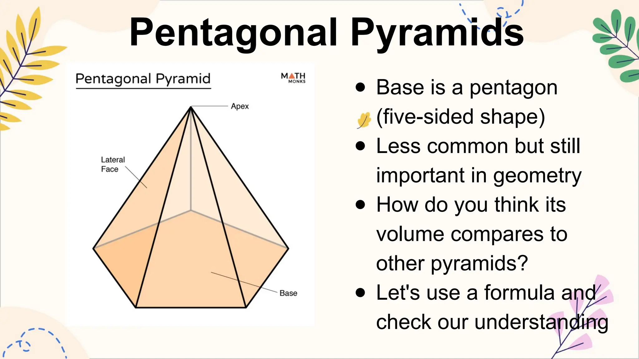 MATHEMATICS8 Q2 4. explore inductively the volume of pyramids other than square.pptx