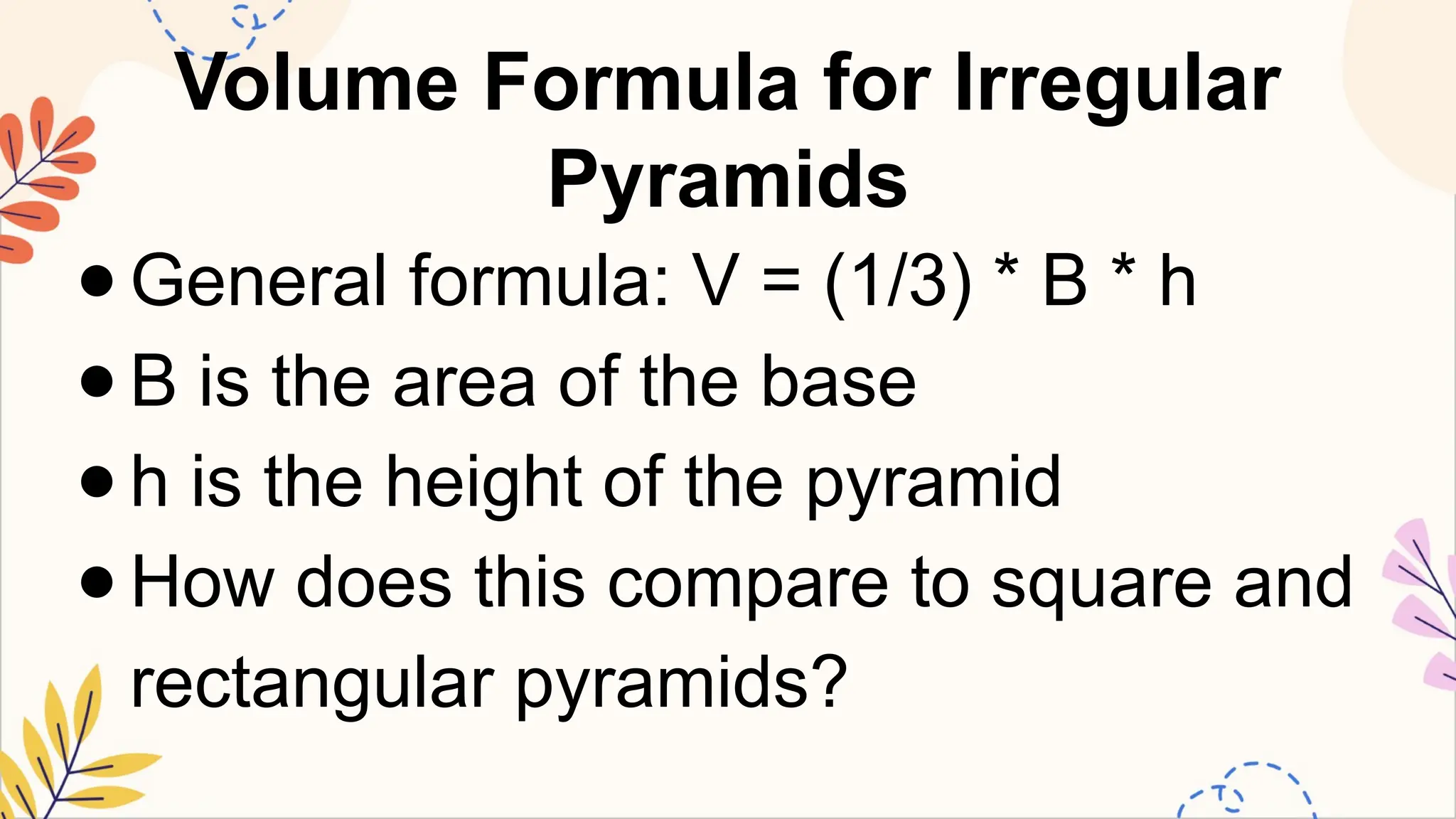 MATHEMATICS8 Q2 4. explore inductively the volume of pyramids other than square.pptx