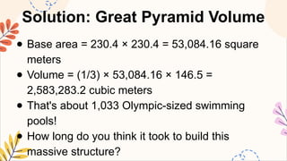 MATHEMATICS8 Q2 6. solve problems involving volume of pyramids.pptx