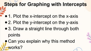 MATHEMATICS8 Q3 9. sketch the graph (straight line) of a linear ...