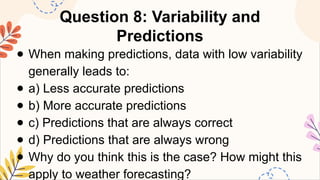 MATHEMATICS8 Q4 2. draw conclusions from statistical data using the ...