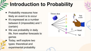 MATHEMATICS8 Q4 5. differentiate theoretical from experimental ...