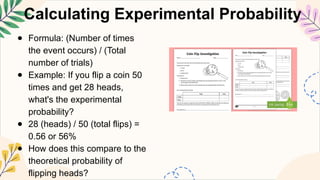 MATHEMATICS8 Q4 5. differentiate theoretical from experimental ...