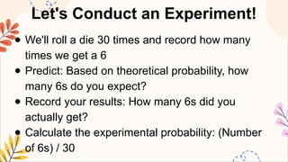 MATHEMATICS8 Q4 5. differentiate theoretical from experimental ...