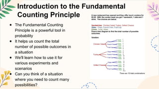 MATHEMATICS8 Q4 7. use the Fundamental Counting Principle to determine ...