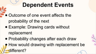 MATHEMATICS8 Q4 9. describe probability as a measure of the chance of ...