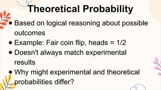 MATHEMATICS8 Q4 9. describe probability as a measure of the chance of ...