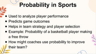 MATHEMATICS8 Q4 9. describe probability as a measure of the chance of ...