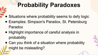 MATHEMATICS8 Q4 9. describe probability as a measure of the chance of ...