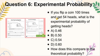 MATHEMATICS8 Q4 9. describe probability as a measure of the chance of ...