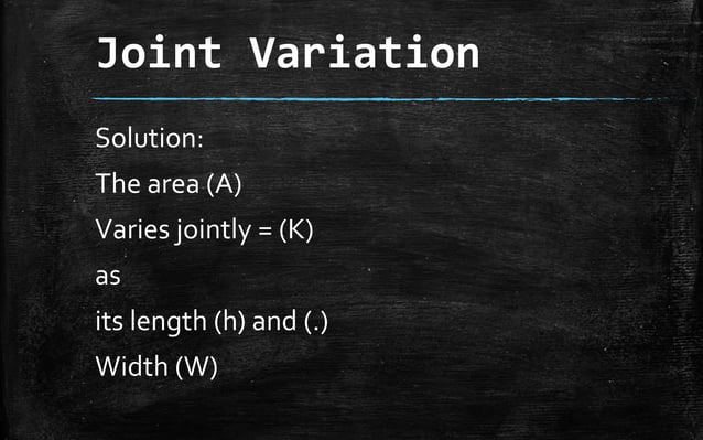 Mathematics 9 Lesson 4-C: Joint and Combined Variation | PPTX | Physics ...