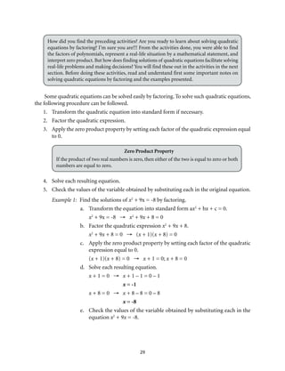 Mathematics 9 Quadratic Equations and Inequalities | PDF