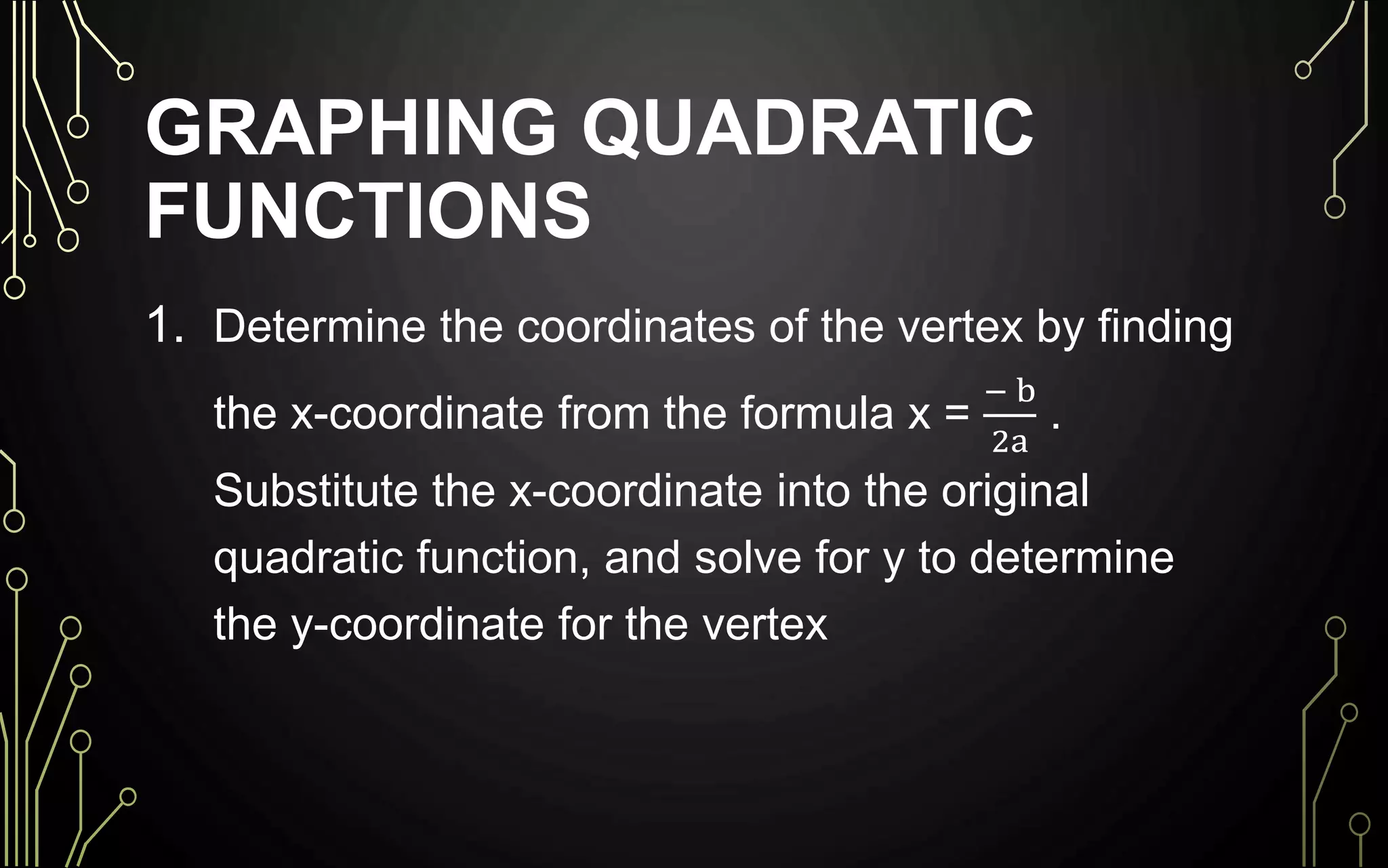 Mathematics 9 Lesson 3: Quadratic Functions | PPTX