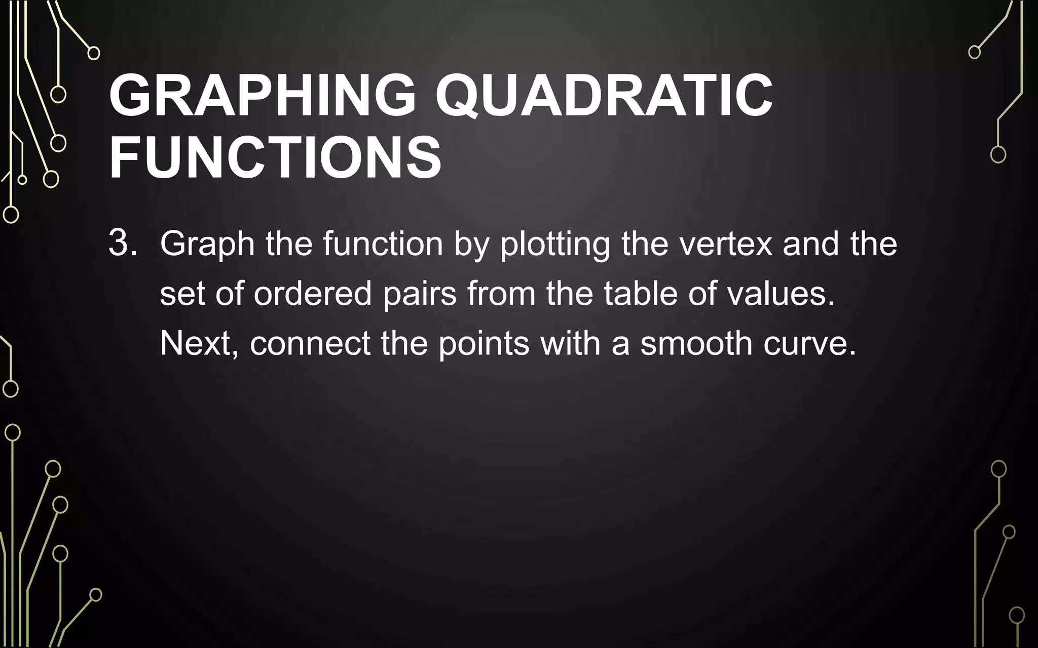 Mathematics 9 Lesson 3: Quadratic Functions | PPTX