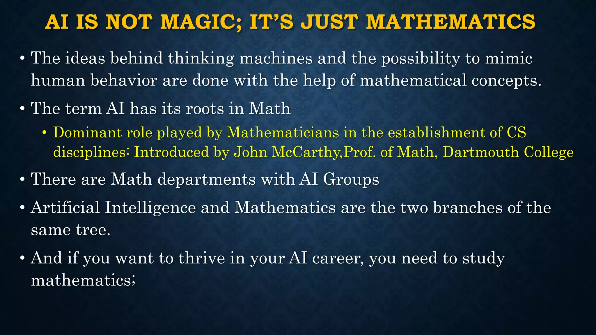 Mathematics and AI.ppt