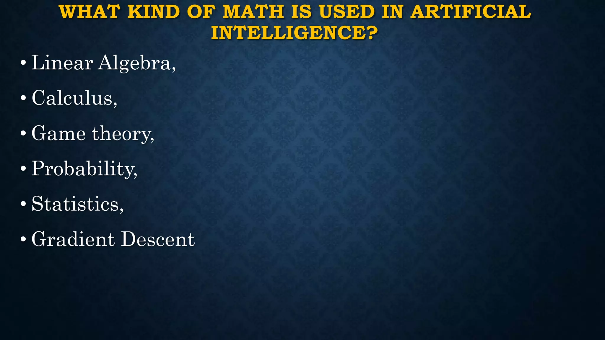 Mathematics and AI.ppt