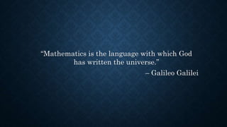 Mathematics and AI.ppt