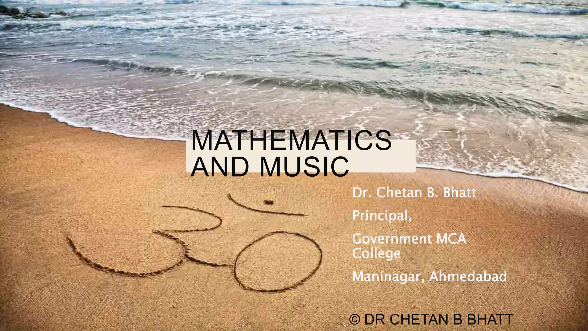 Mathematics and Music.pptx