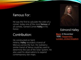 Mathematics and science 17th and 18th Century | PPT