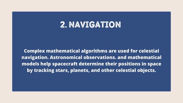 Mathematics and space exploration pdf | PDF | Physics | Science