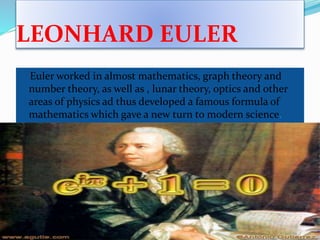 Mathematics applied in major fields of science and technology | PPTX