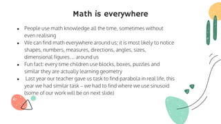 Mathematics around us Lucija & Marta | PPT