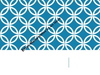 Mathematics as an issue | PPTX