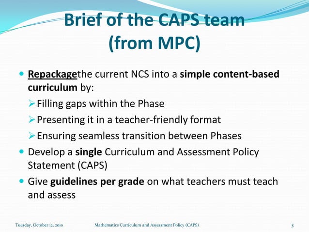 Mathematics caps intermediate phase | PPTX | Educational Assessment ...