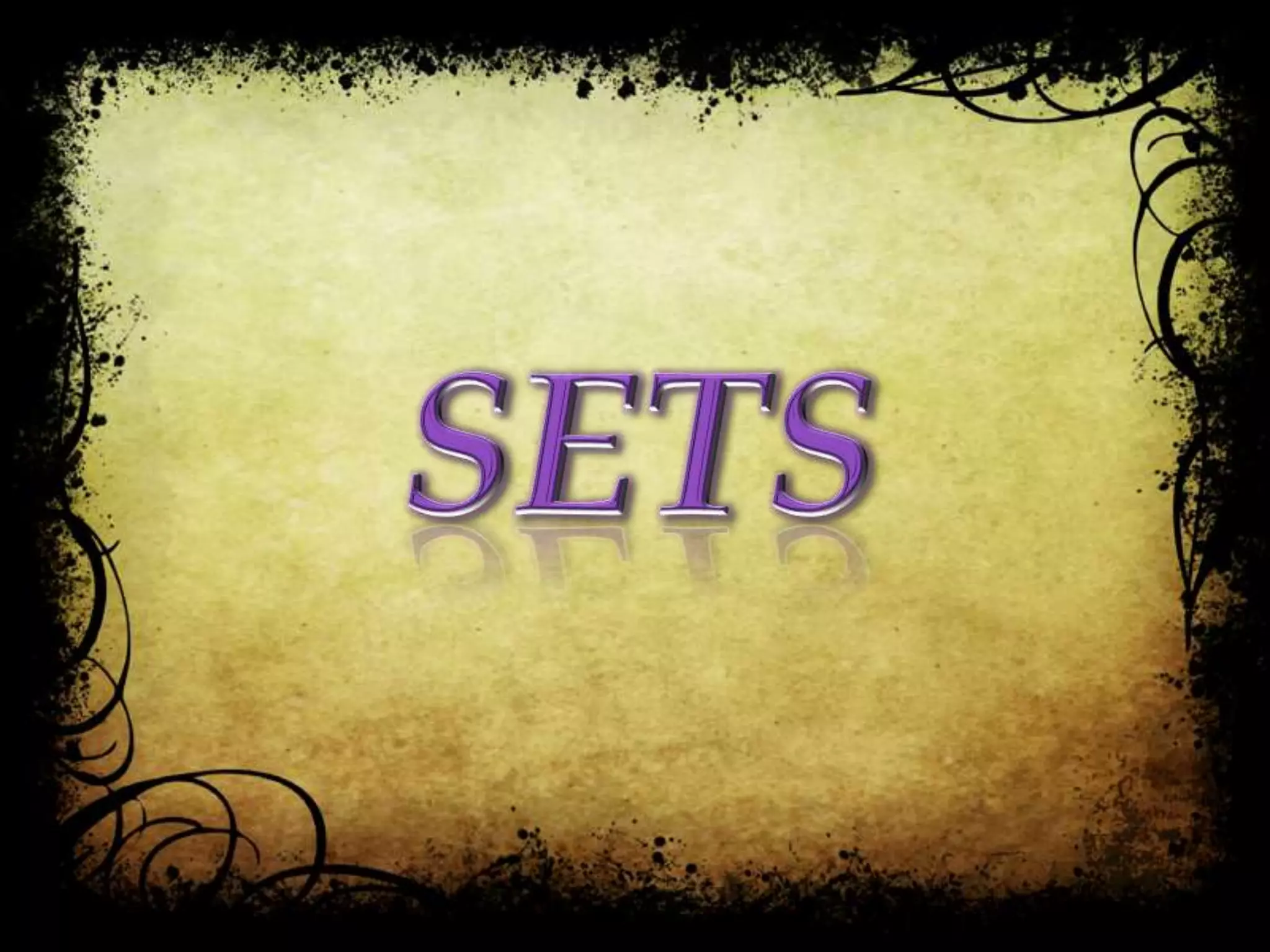 Mathematics class XI SETS | PPTX