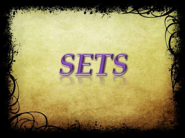 Mathematics class XI SETS | PPTX