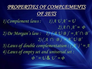 Mathematics class XI SETS | PPTX