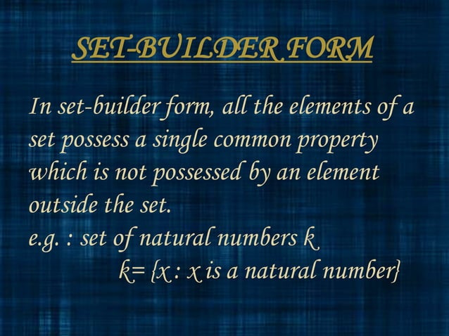 Mathematics class XI SETS | PPTX