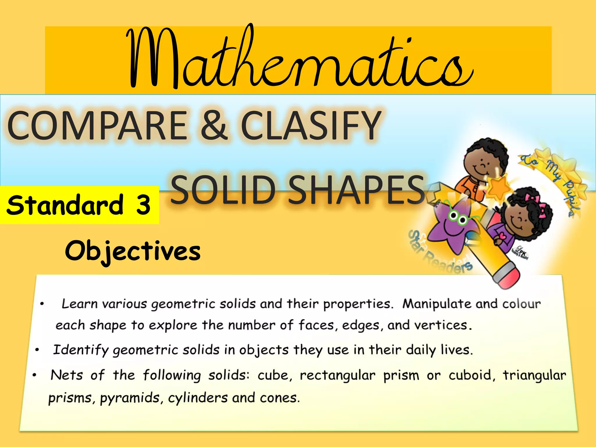 Mathematics: Solids Lesson | PDF | 3-D Graphics | Computer Software and Applications