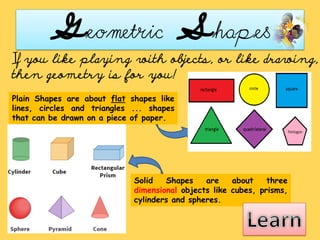 Mathematics: Solids Lesson | PDF | 3-D Graphics | Computer Software and ...