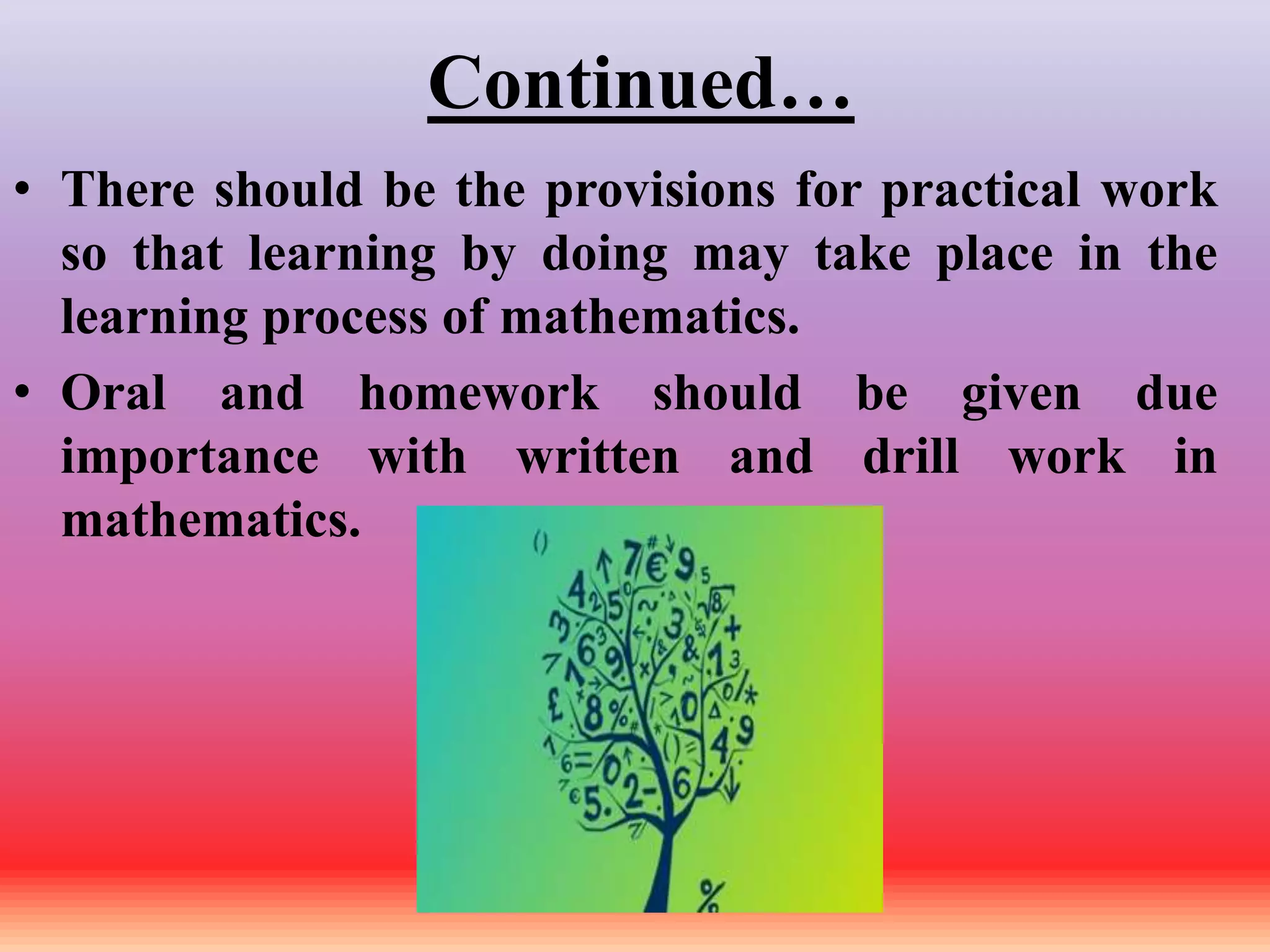 Mathematics Curriculum: An Analysis | PPT