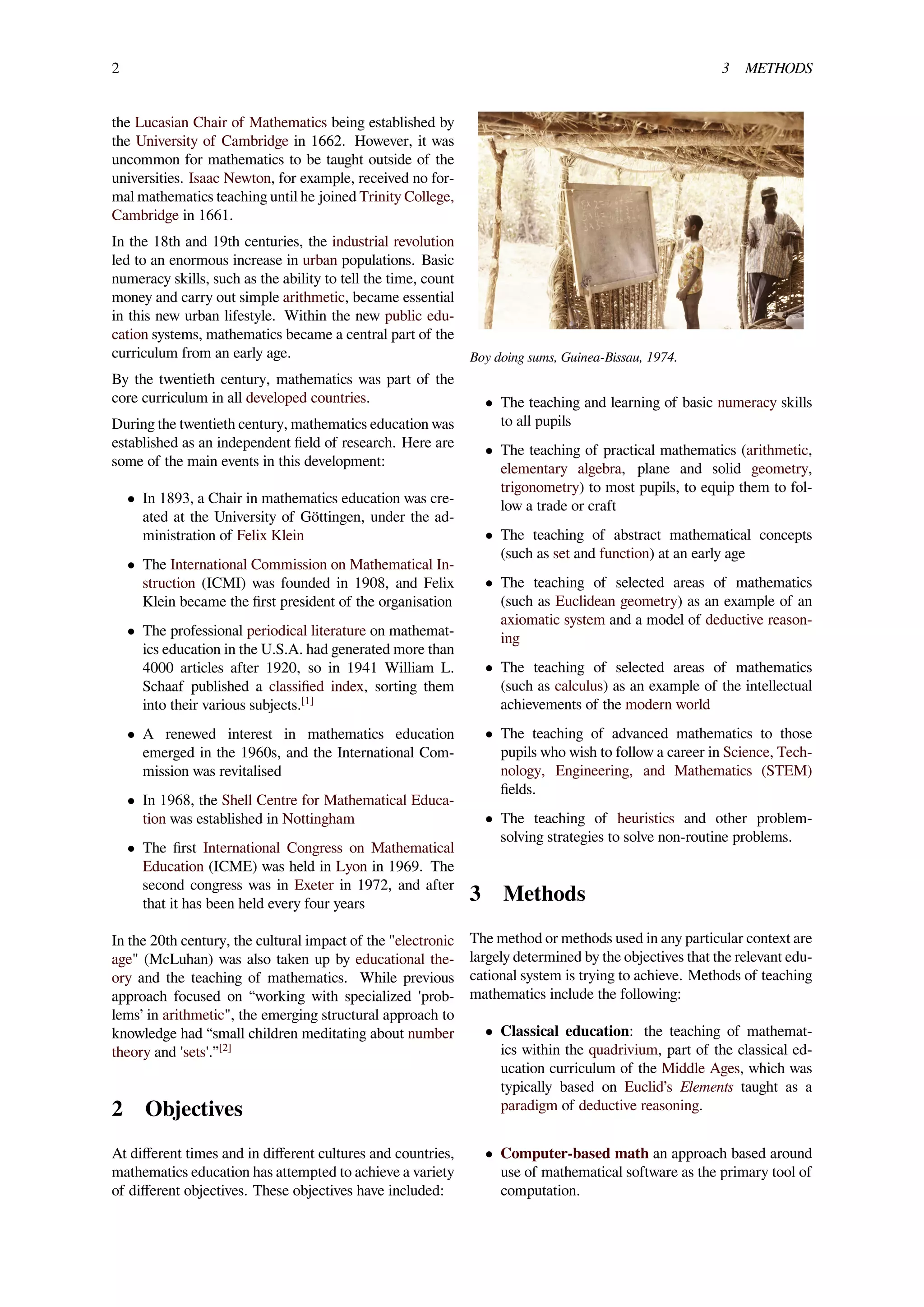 Mathematics education(2) | PDF