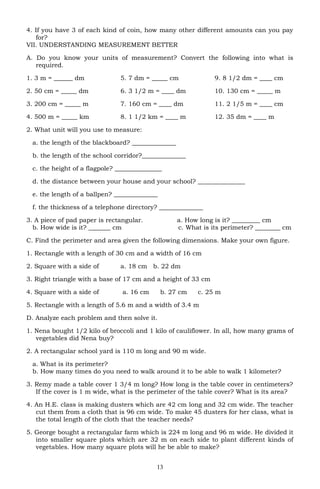 Mathematics for grade 3 teachers | PDF