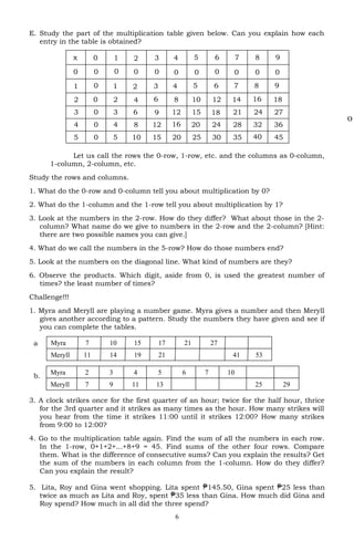 Mathematics for grade 3 teachers | PDF