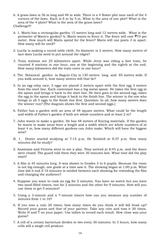 Mathematics for grade 3 teachers | PDF