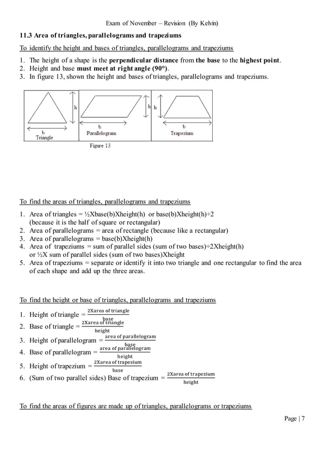Mathematics form 1 - Chapter 9-12 By Kelvin | DOCX | Geography | Science