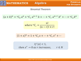 Mathematics Formulae | PPSX | Chemistry | Science