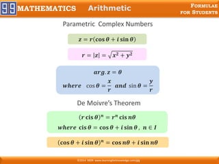 Mathematics Formulae | PPSX | Chemistry | Science