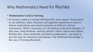 Mathematics for nurses Introduction to Nmber system Cahp#01.pptx