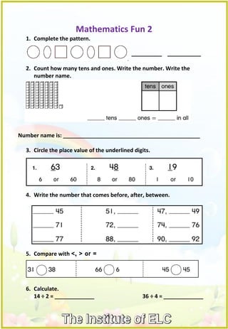 Mathematics fun 2 | PDF