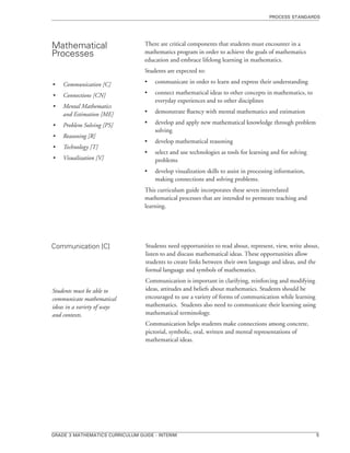 Mathematics grade3 curriculum_guide | PDF | Educational Assessment ...