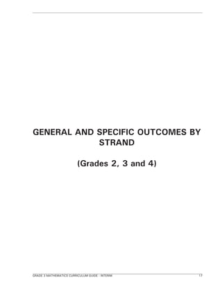 Mathematics grade3 curriculum_guide | PDF | Educational Assessment ...